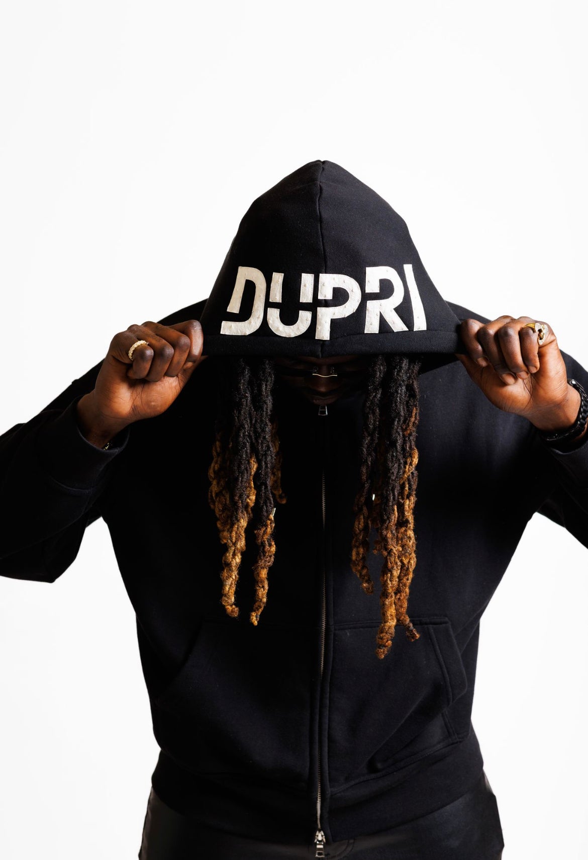 MCNY x DUPRI Birkin Ostrich Zip-Up Hoodie – Malik Dupri
