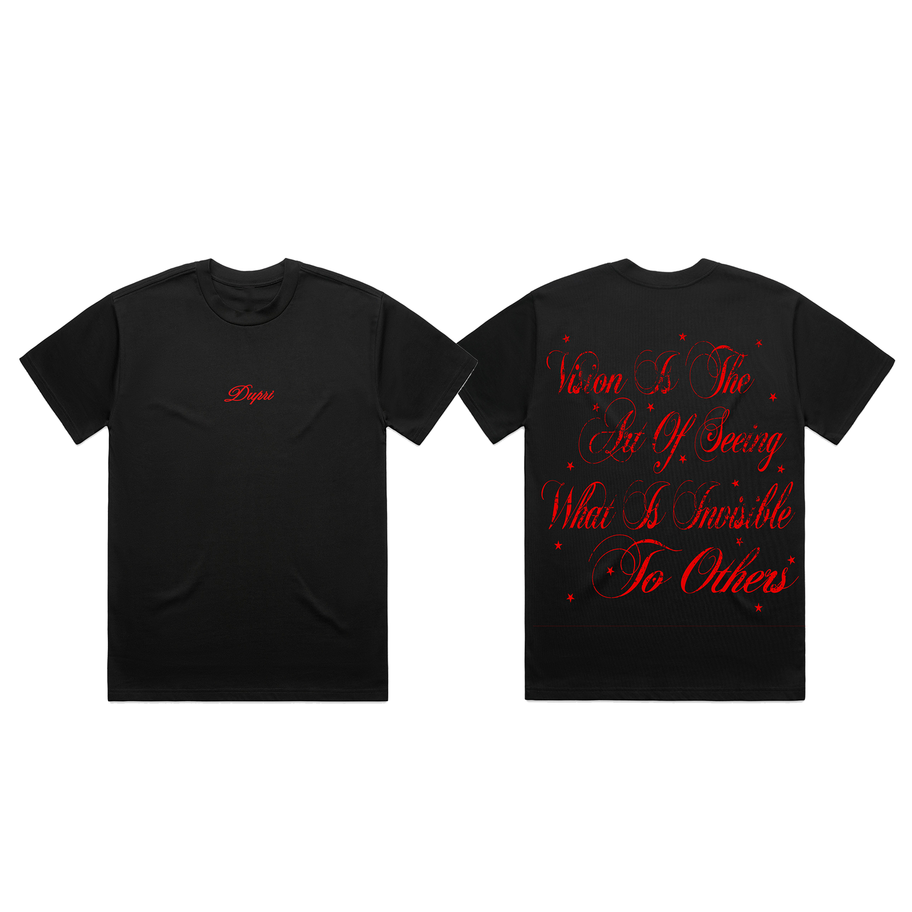 Black Visionary Tee – Malik Dupri