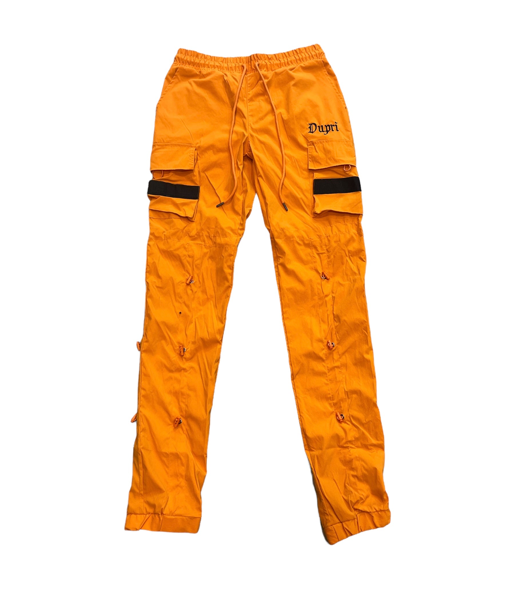 Orange Tactical Cargo Pants – Malik Dupri